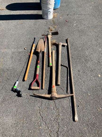 Hand Tools, Including Digging and Striking Tools - Hash Auctions