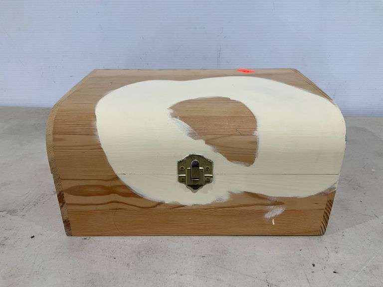 Nicole Quality Value Unfinished Wooden Box with Hinged Lid and Latch ...