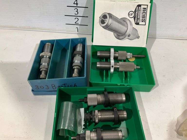 RCBS Reloading Die Sets for .303 & British and 7.62mm x 39 Cartridges ...