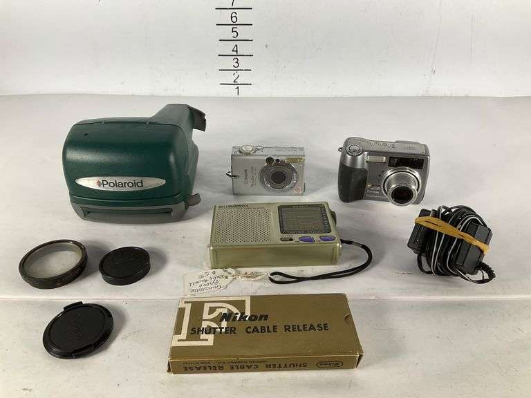 Electronics and Accessories, Including Polaroid Camera, Canon Powershot ...