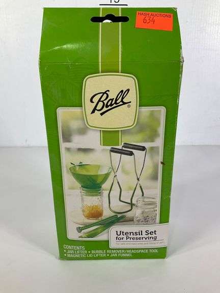 Ball Utensil Set for Preserving in Original Packaging - Hash Auctions