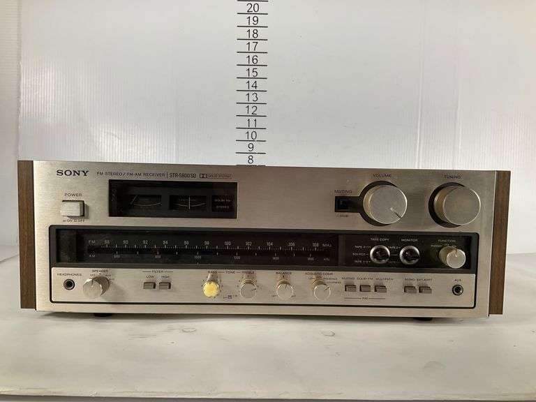 Sony STR-5800SD FM Stereo/FM-AM Receiver - Hash Auctions