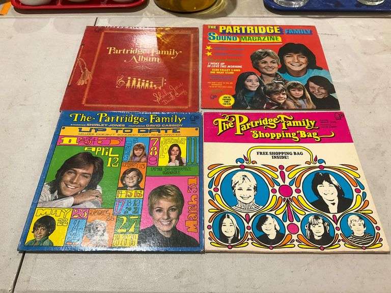 4 Partridge Family Vinyl Records Including ‘The Partridge Family Album ...