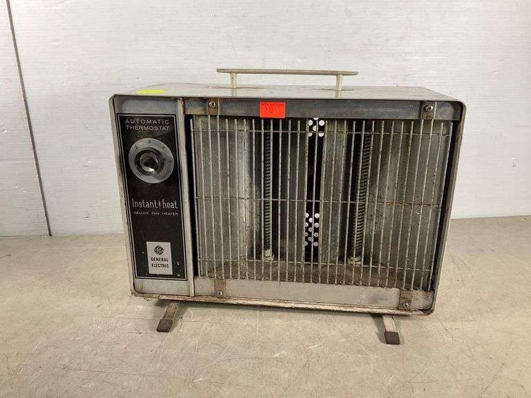 General Electric Instant Heat Deluxe Fan Heater with Automatic ...