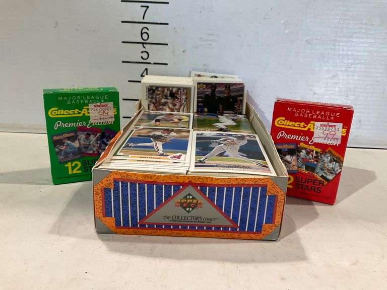 Major League Baseball Trading Cards Including 12-Card Collect-A-Books ...