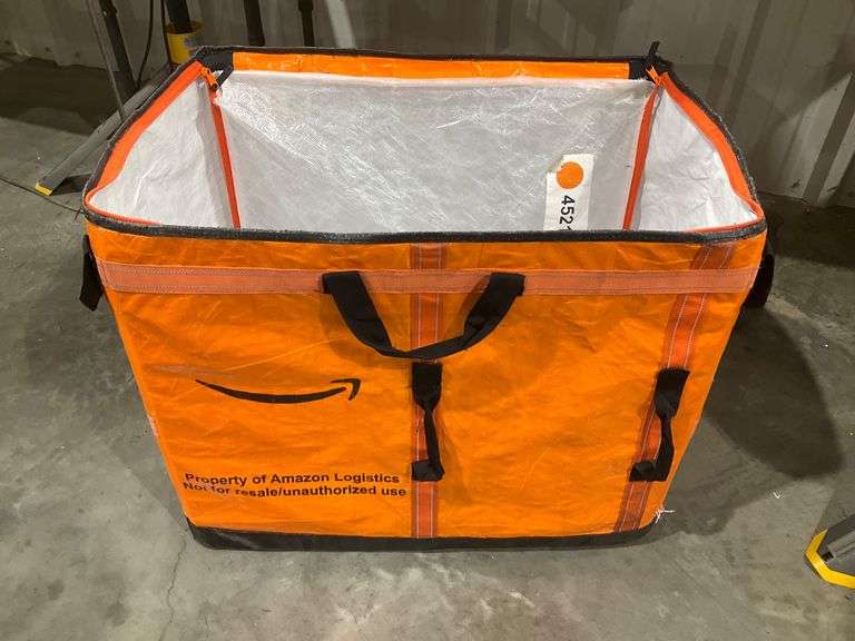 Orange Logistics Tote with Handles - Hash Auctions