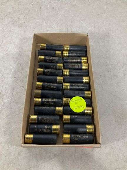 26 Black Cloud 12-Gauge Shotgun Shells, 3-Inch, Steel, Close Range and ...