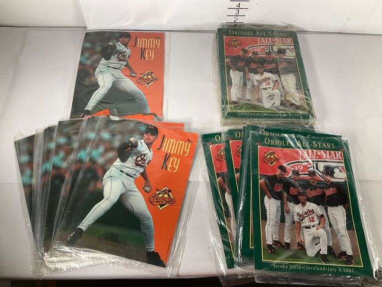 Baltimore Orioles Jimmy Key Player and All-Stars Commemorative Prints ...