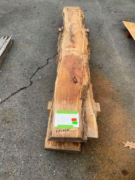 Three Black Locust Lumber Pieces in Varying Dimensions - Hash Auctions