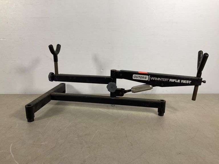 Outers Varminter Rifle Rest with Adjustable Support - Hash Auctions
