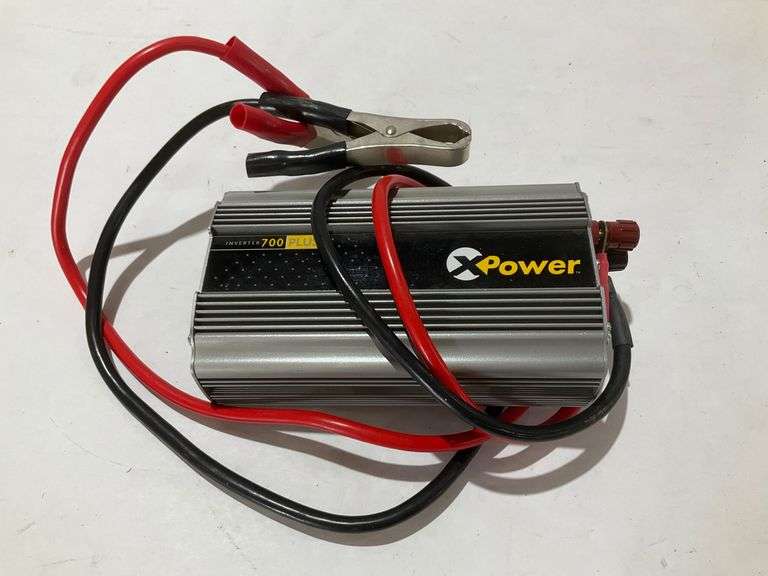 XPower 700 Plus Power Inverter with Cable Clamps - Hash Auctions