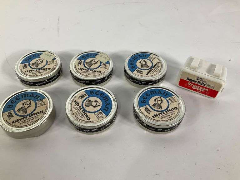 Beeman Silver Sting and Crosman Airgun Pellets, .177 Caliber - Hash ...