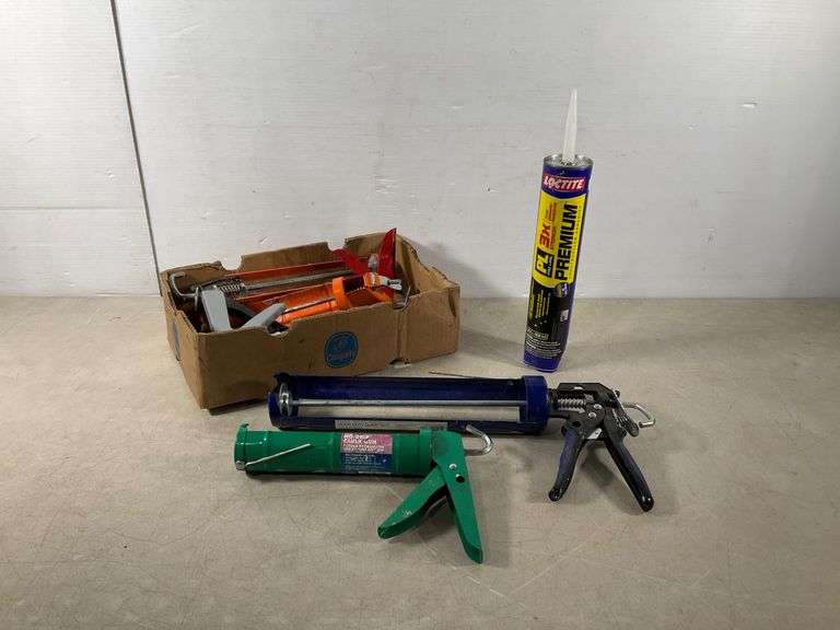 Caulking Guns and Loctite Construction Adhesive - Hash Auctions