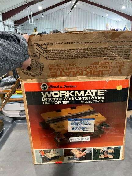 Black & Decker Workmate Benchtop Work Center and Vise, Model 79-020 ...
