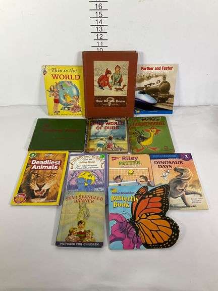 12 Children’s Books Featuring Various Titles and Publishers - Hash Auctions