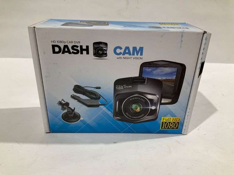 Full HD 1080p Dash Cam with 2.4-Inch Display and Accessories - Hash ...