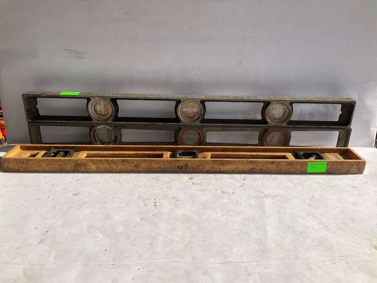 Three Levels, Including Johnson Level & Tool Plastic Model and Two ...