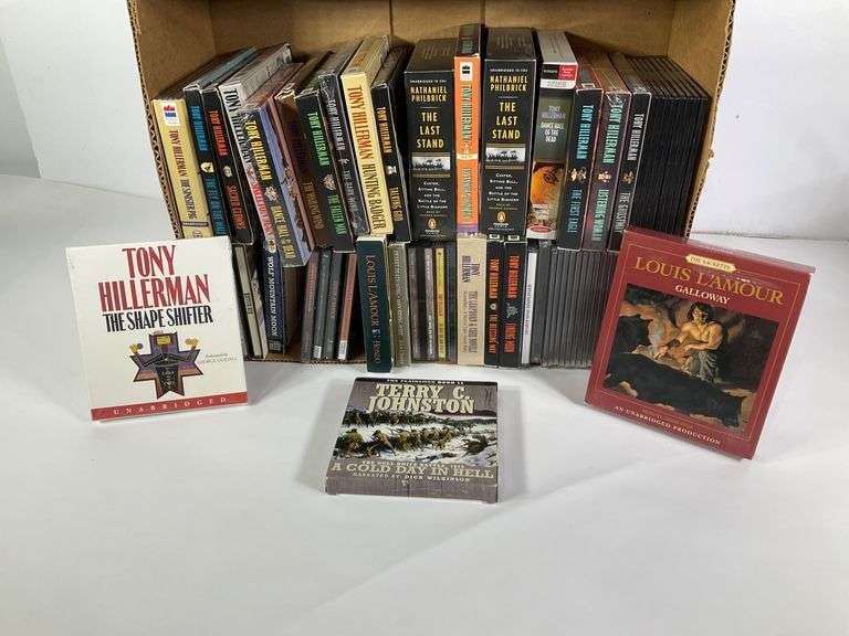 Audiobook Box Sets Including Tony Hillerman, Louis L’Amour, and Terry C ...