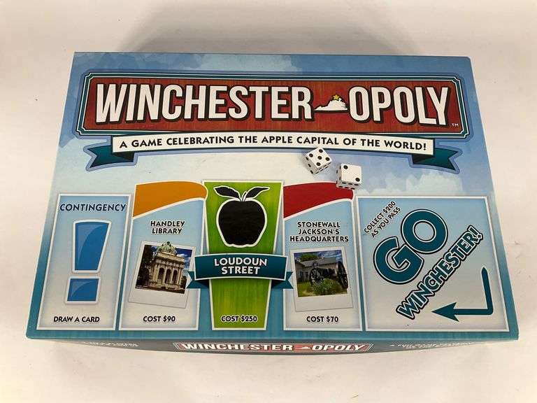 Winchester-Opoly Board Game with Accessories - Hash Auctions