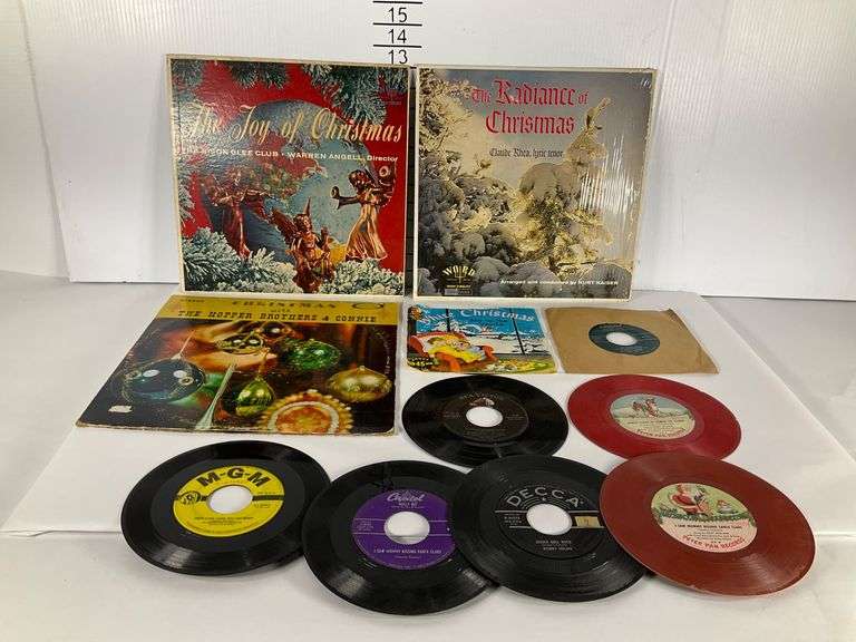 Christmas Vinyl Records and Albums - Hash Auctions