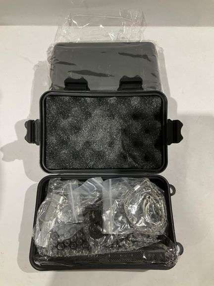 Two Survival Kits with Black Plastic Cases and Various Tools - Hash ...