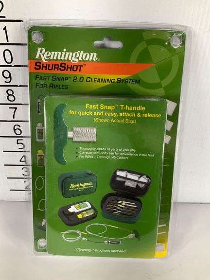 Remington ShurShot Fast Snap 2.0 Cleaning System for Rifles - Hash Auctions