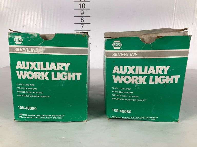 NAPA Silverline Auxiliary Work Light Set, Model 109-46080 - Hash Auctions