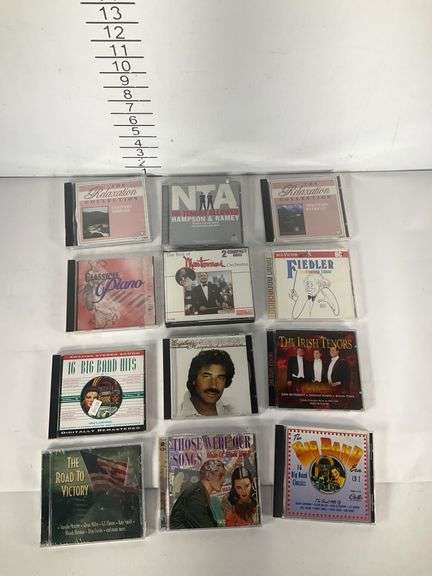 Assorted Lot of 12 Music CDs Featuring Various Artists and Genres ...