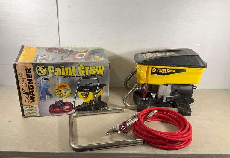 Wagner Paint Crew Airless Paint Sprayer with Hose and Accessories ...