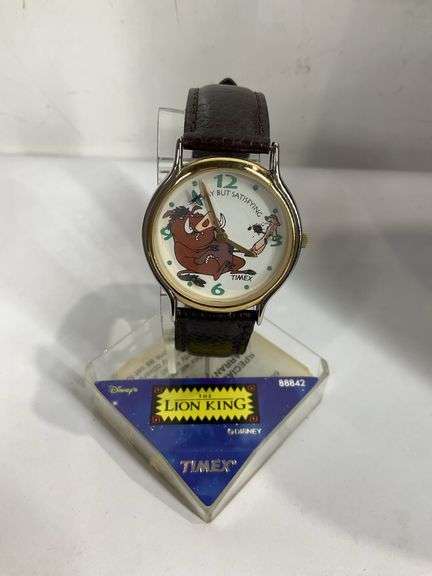 Disney Timex wrist watch running , Lion King -Timon and Pumba - Hash ...