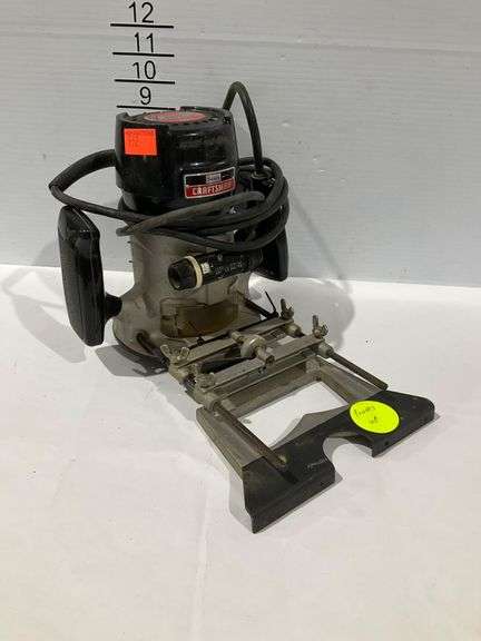 Craftsman Model 315.17480 Router with Adjustable Base - Hash Auctions
