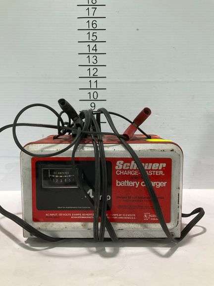 Schauer Charge-Master Solid State Battery Charger, 4 Amps - Hash Auctions