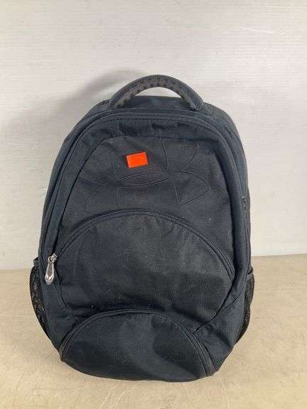 Black Under Armour Backpack with Multiple Compartments and Adjustable ...