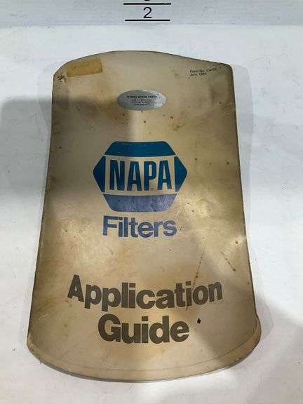 NAPA Filters Application Guide - Hash Auctions