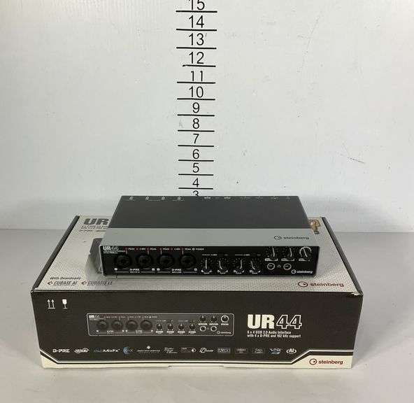 Steinberg UR44 USB Audio Interface with Accessories and Packaging - Hash Auctions
