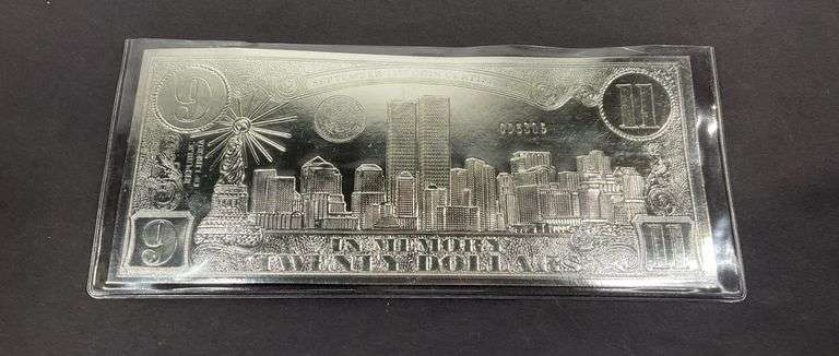 In memory September 11th coin certificate - Hash Auctions