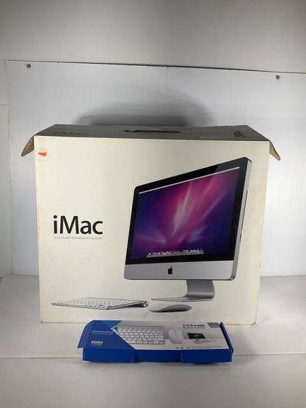 Apple iMac 21.5” LED Computer With Third-Party Keyboard and Mouse ...