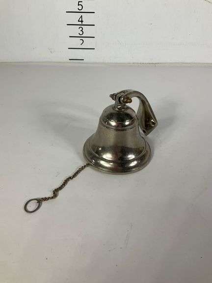 Metal Bell with Mounting Bracket and Chain Pull - Hash Auctions