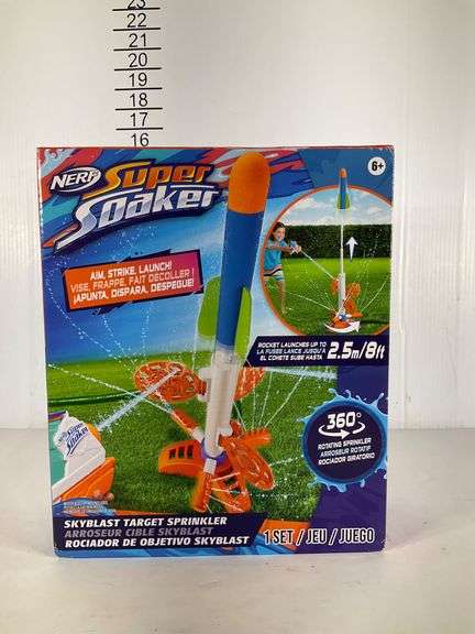 Nerf Super Soaker Skyblast Target Sprinkler Set - Hash Auctions