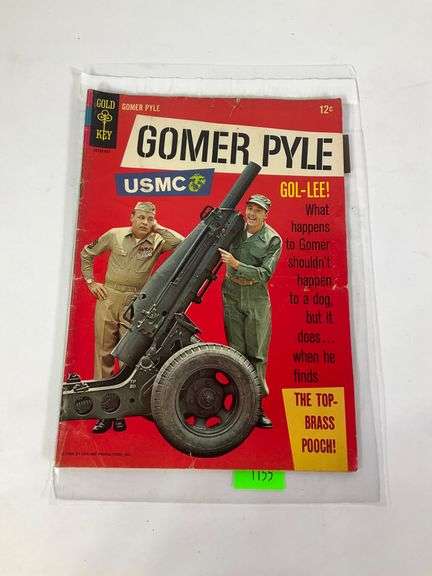 Gomer Pyle USMC Comic Book, Gold Key Comics, 1966 - Hash Auctions