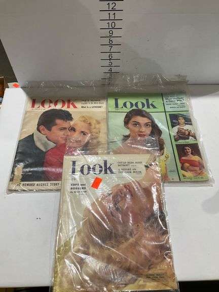Collection of Three Look Magazines - Hash Auctions