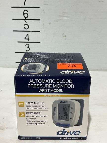 Drive Automatic Blood Pressure Monitor Wrist Model with Case - Hash ...