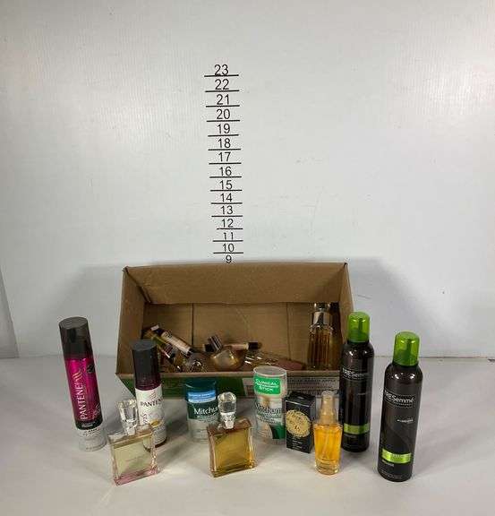 Assorted Beauty and Fragrance Lot with Hair Care and Perfume Items ...