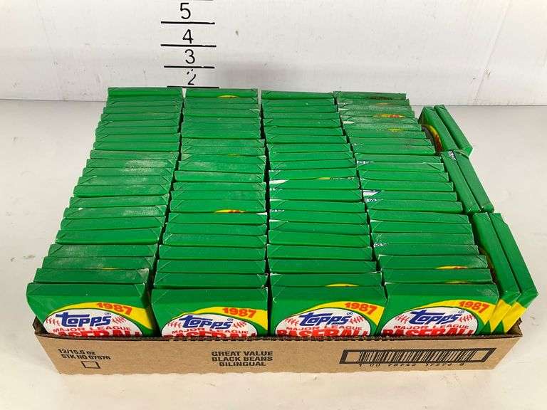 1987 Topps Major League Baseball Cards Unopened Packs - Hash Auctions