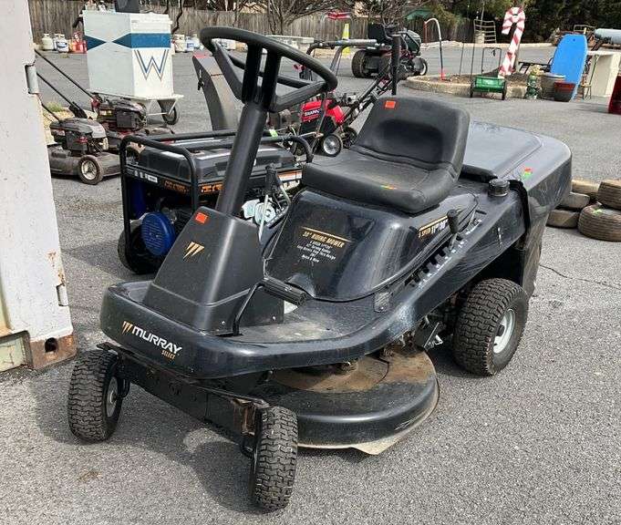 Murray 30-Inch Riding Lawn Mower with 11 HP Engine and 5-Speed ...