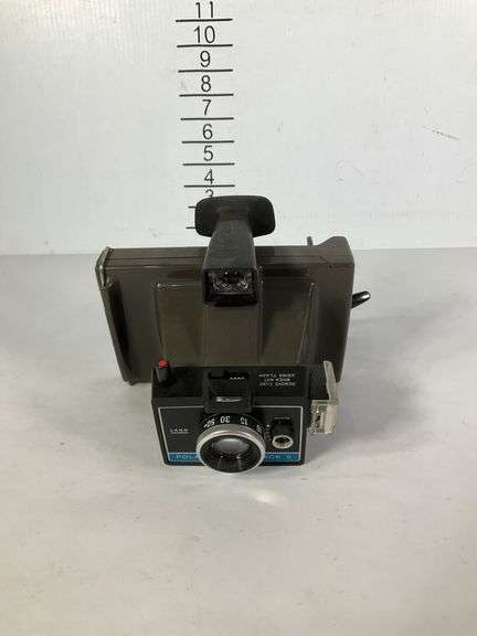 Polaroid Colorpack II Land Camera with Flash Attachment - Hash Auctions