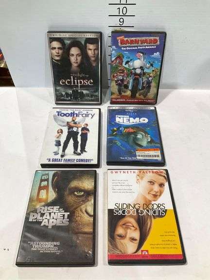 Collection of Six DVDs Including Animated and Live-Action Films - Hash ...