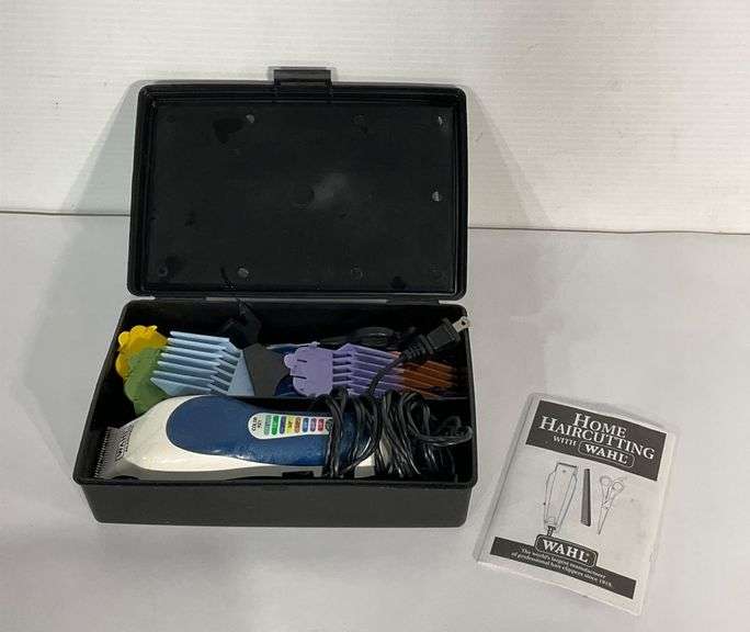 Wahl Hair Clipper Kit with Color-Coded Attachments and Guide - Hash ...