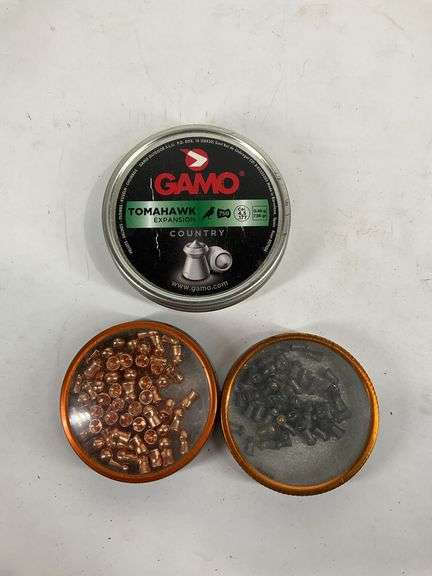 Gamo tomahawk expansion pellets and airgun pellets - Hash Auctions