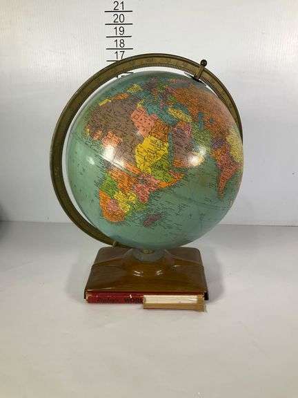 Replogle 12-Inch Reference Globe with Integrated Base and Replogle ...